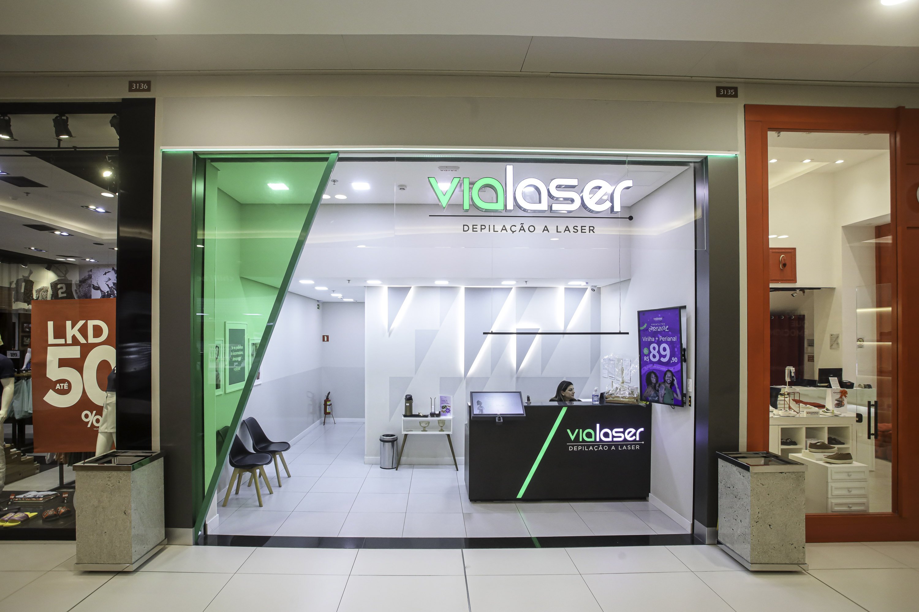 Lojas | ParkShopping Canoas - VIA LASER DEPILAÇÃO