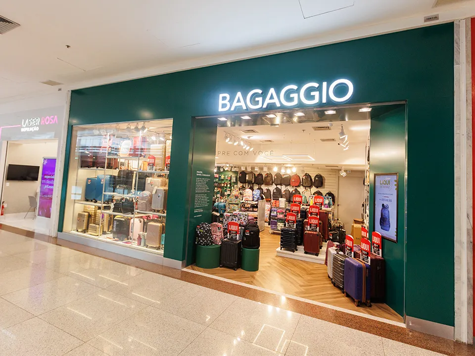 Lojas | Shopping Santa Úrsula - BAGAGGIO