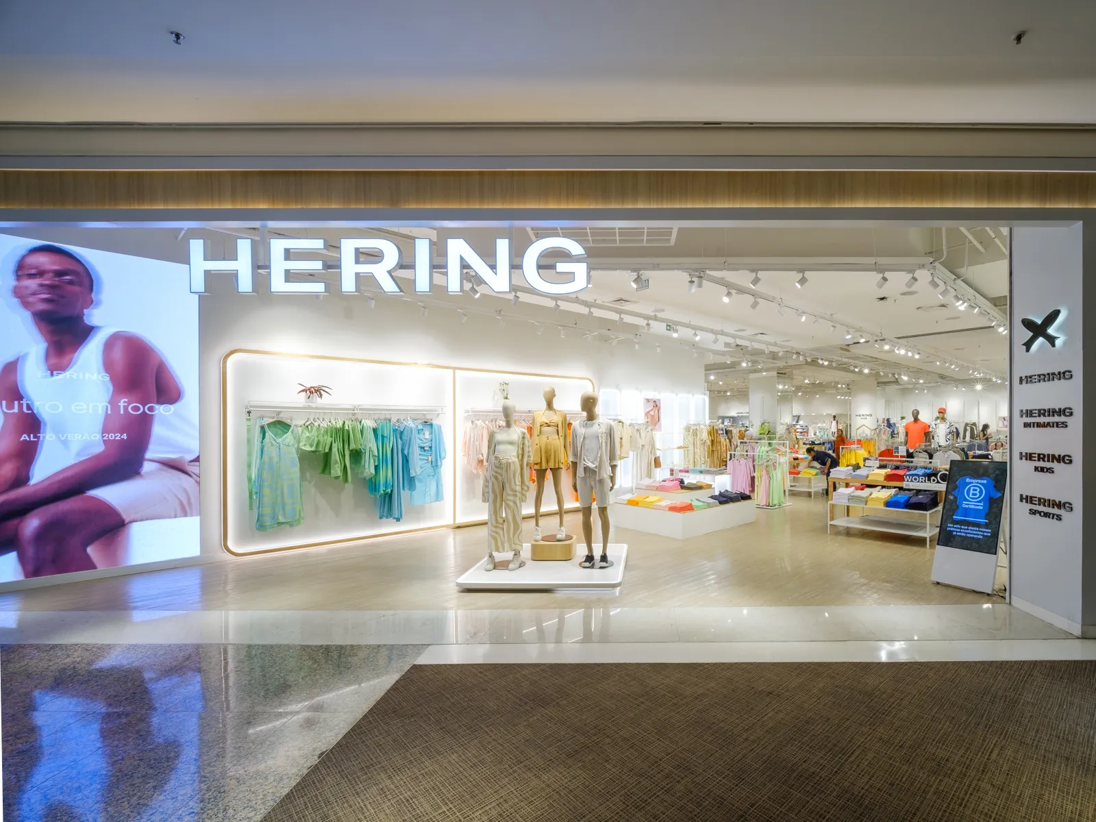 Conheça as Lojas do MorumbiShopping - HERING STORE / KIDS