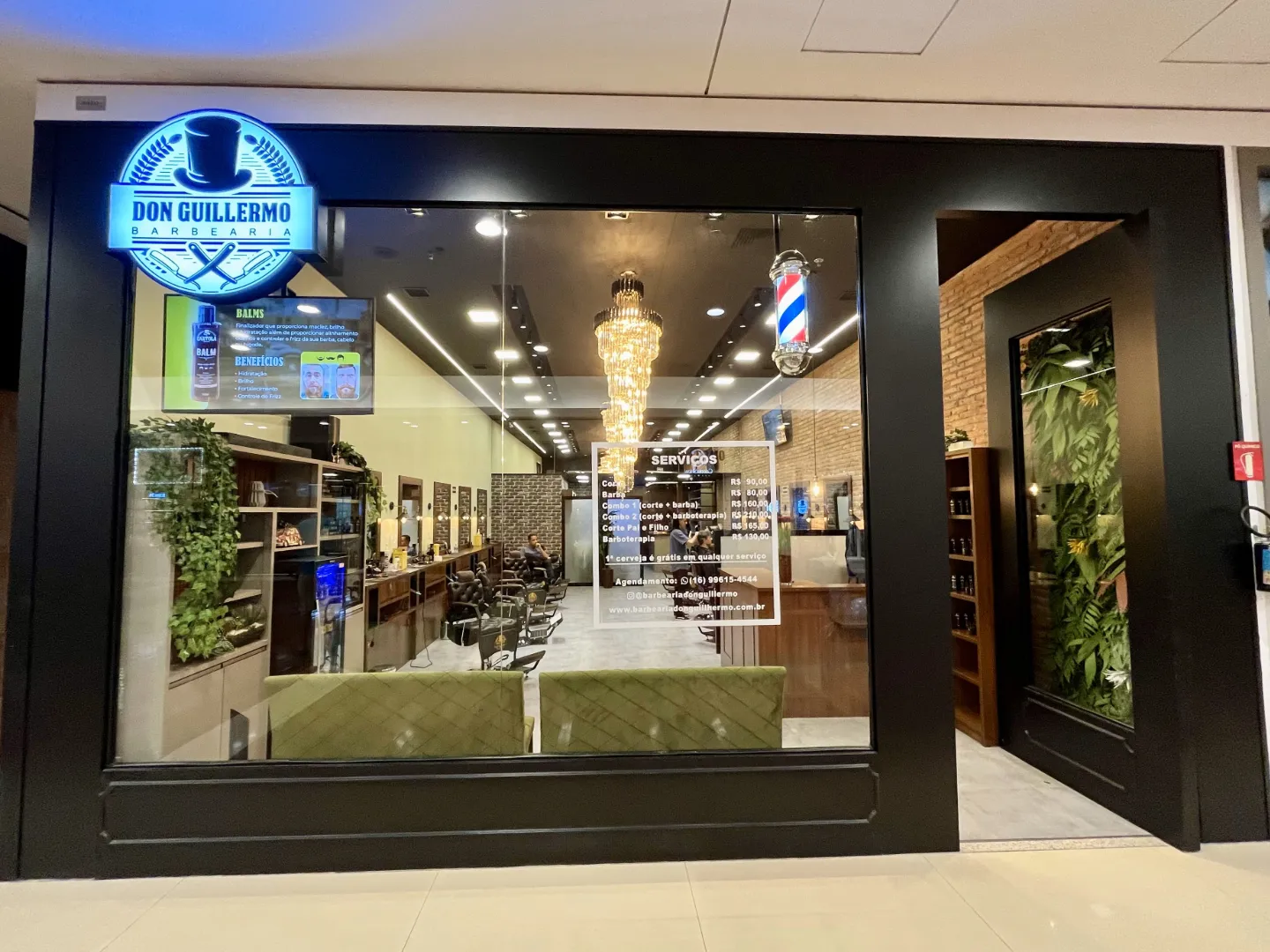 Lojas | RibeirãoShopping - BARBEARIA DON GUILLERMO