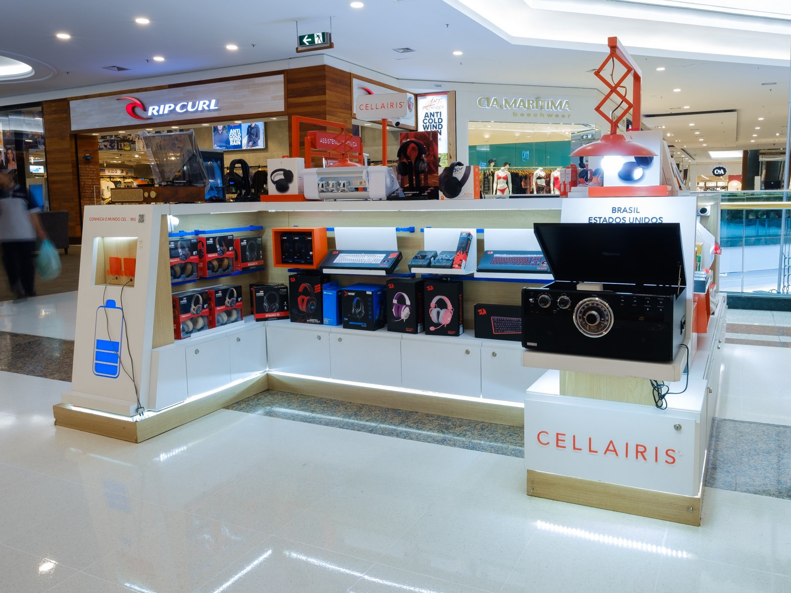 Conheça as Lojas do MorumbiShopping - CELLAIRIS - QUIOSQUE