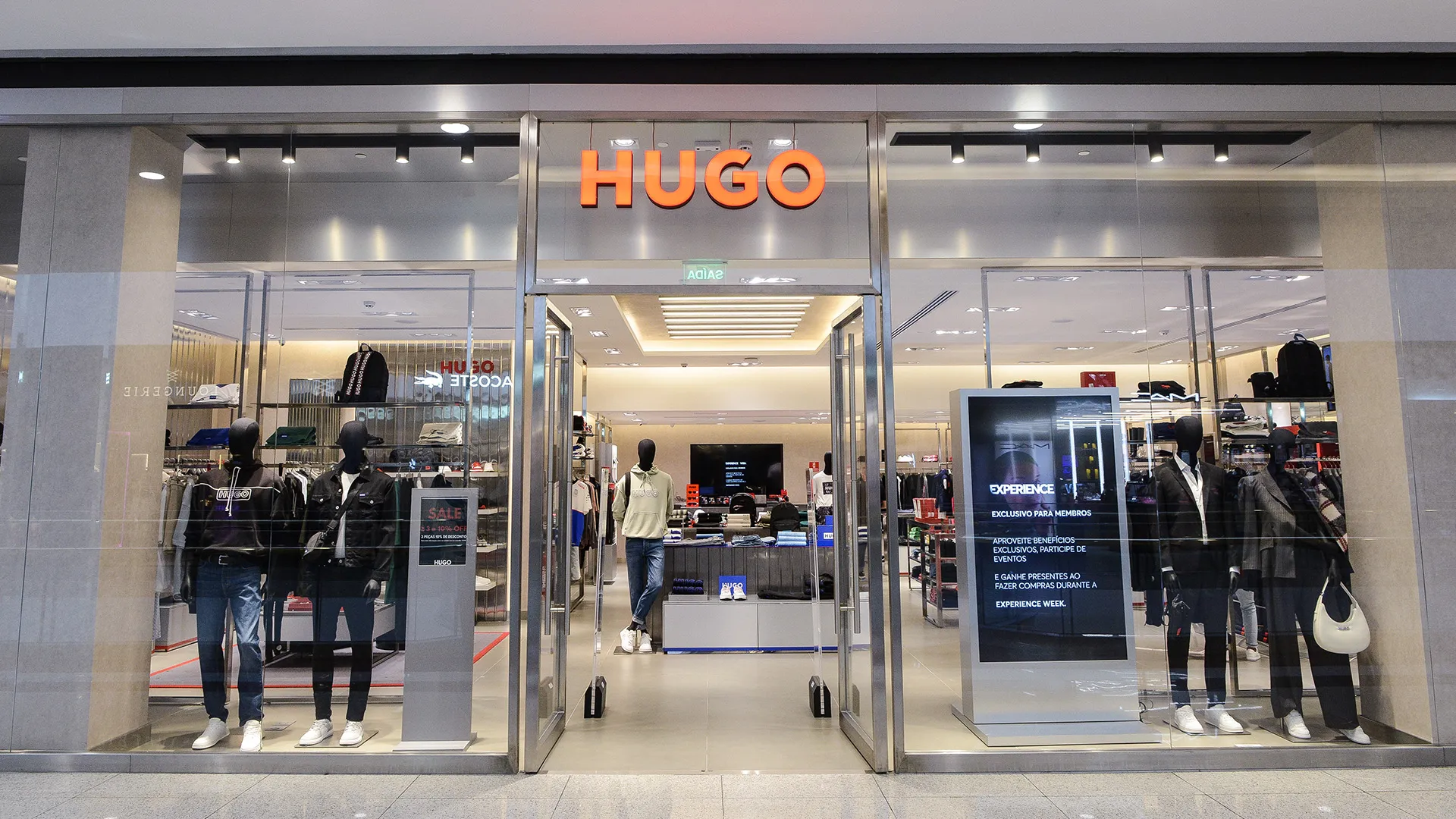 Lojas do Shopping Anália Franco | Grandes Marcas em SP - HUGO