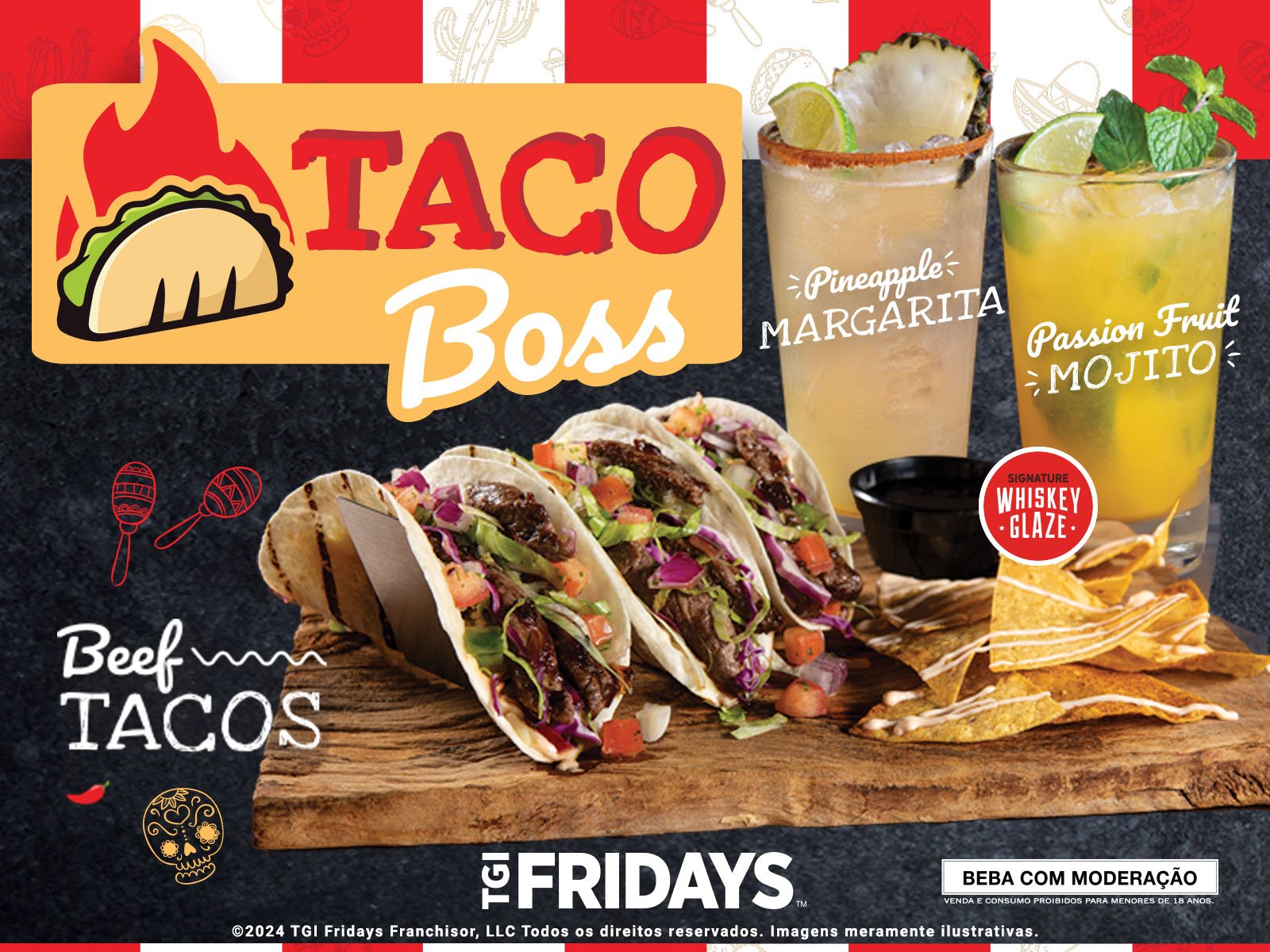 Dicas e Novidades | Morumbi Shopping - Novo menu Taco Boss no TGI Fridays