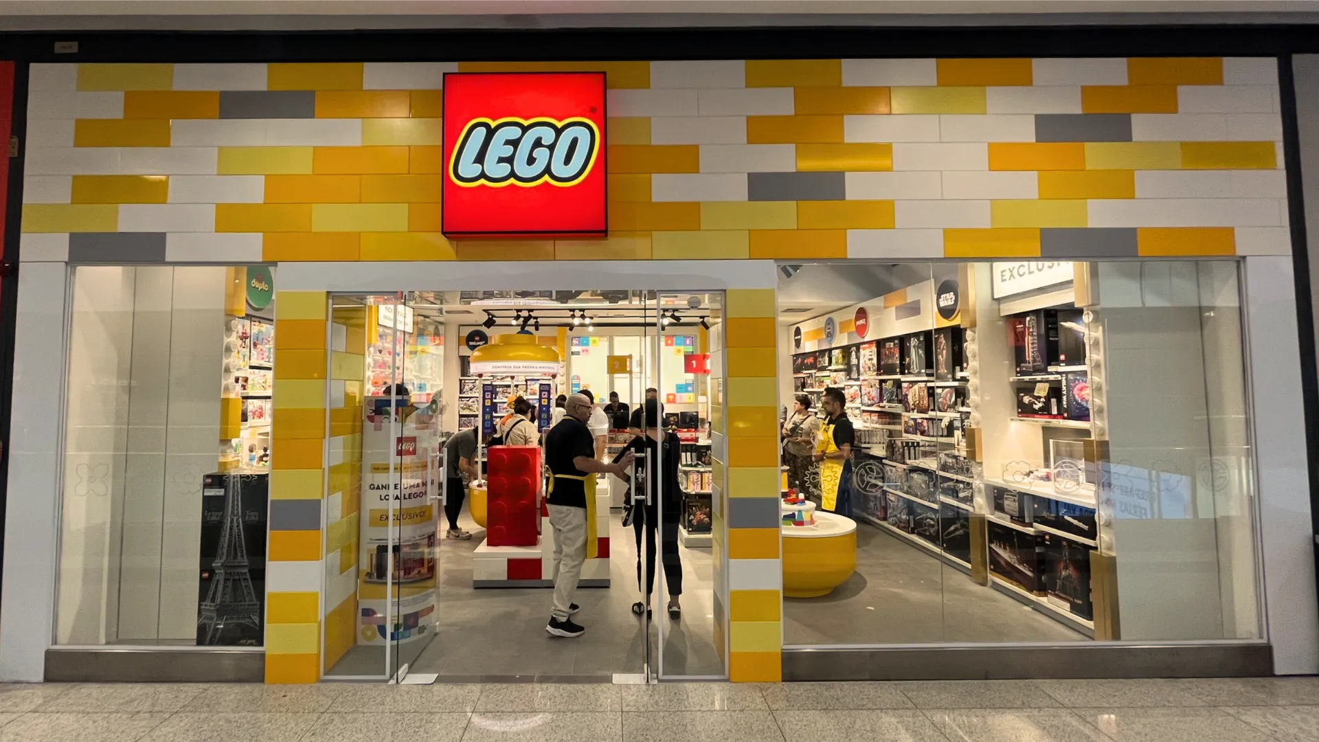Lojas do Shopping c/ Grandes Marcas em SP – Shopping Anália - LEGO