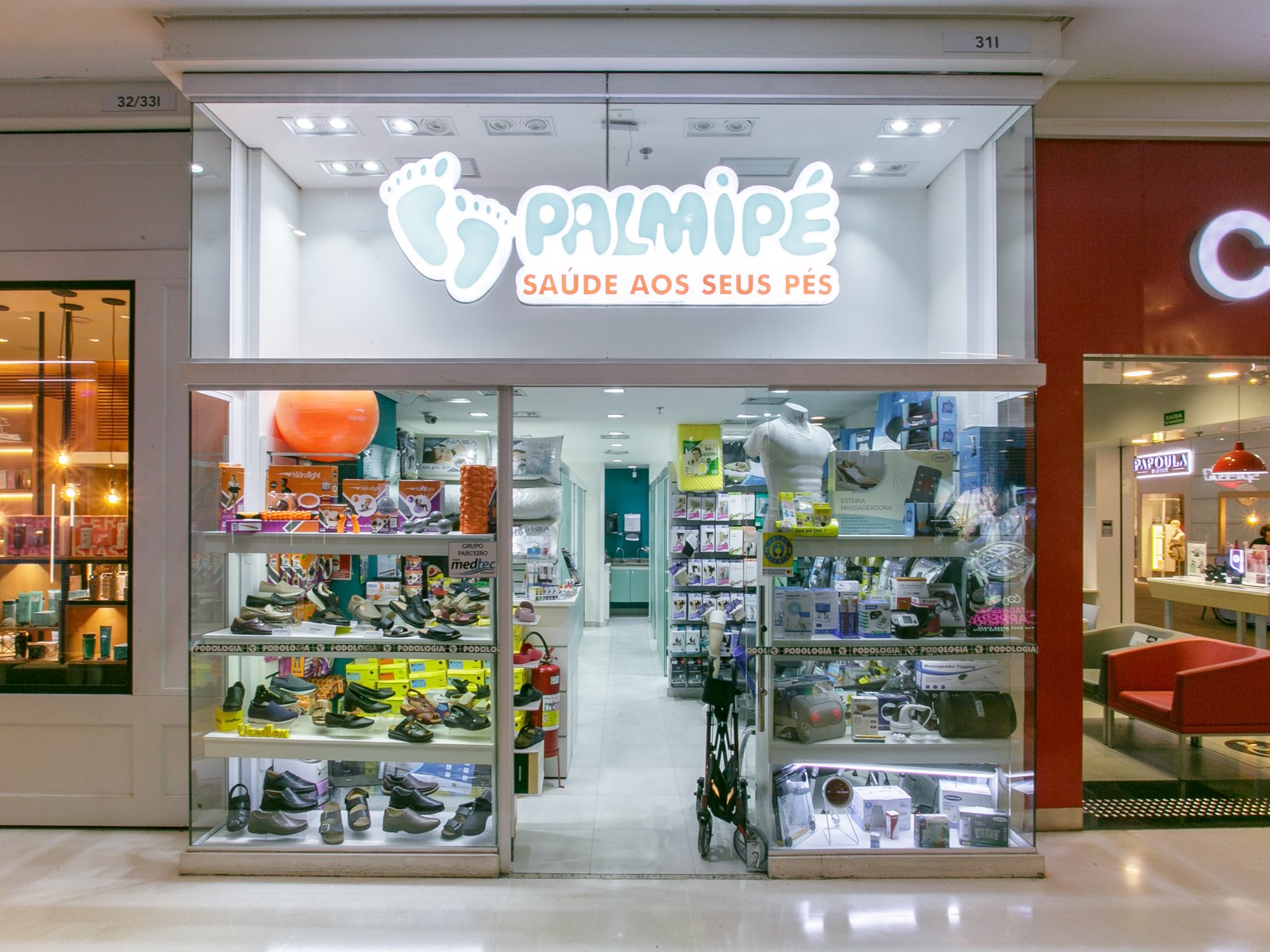 Conheça as Lojas do MorumbiShopping - PODOLOGIA E ORTOPEDIA PALMIPÉ