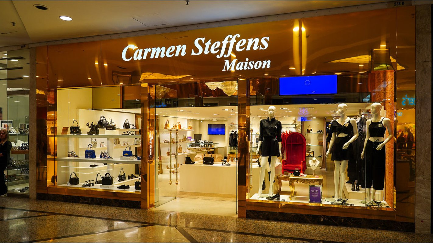 Carmen Steffens Logo AD007 Wood Handle Rubber Address Stamp