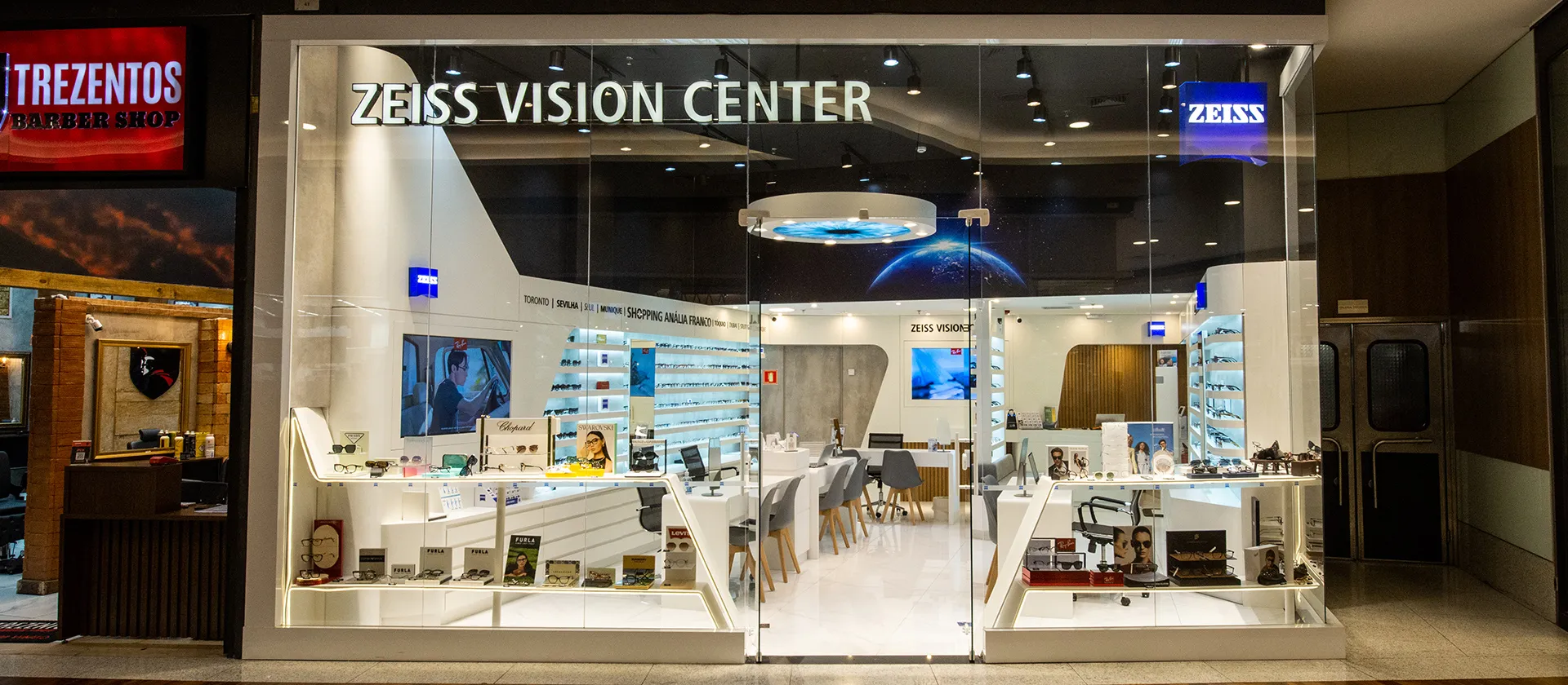 Lojas do Shopping Anália Franco | Grandes Marcas em SP - ZEISS VISION CENTER