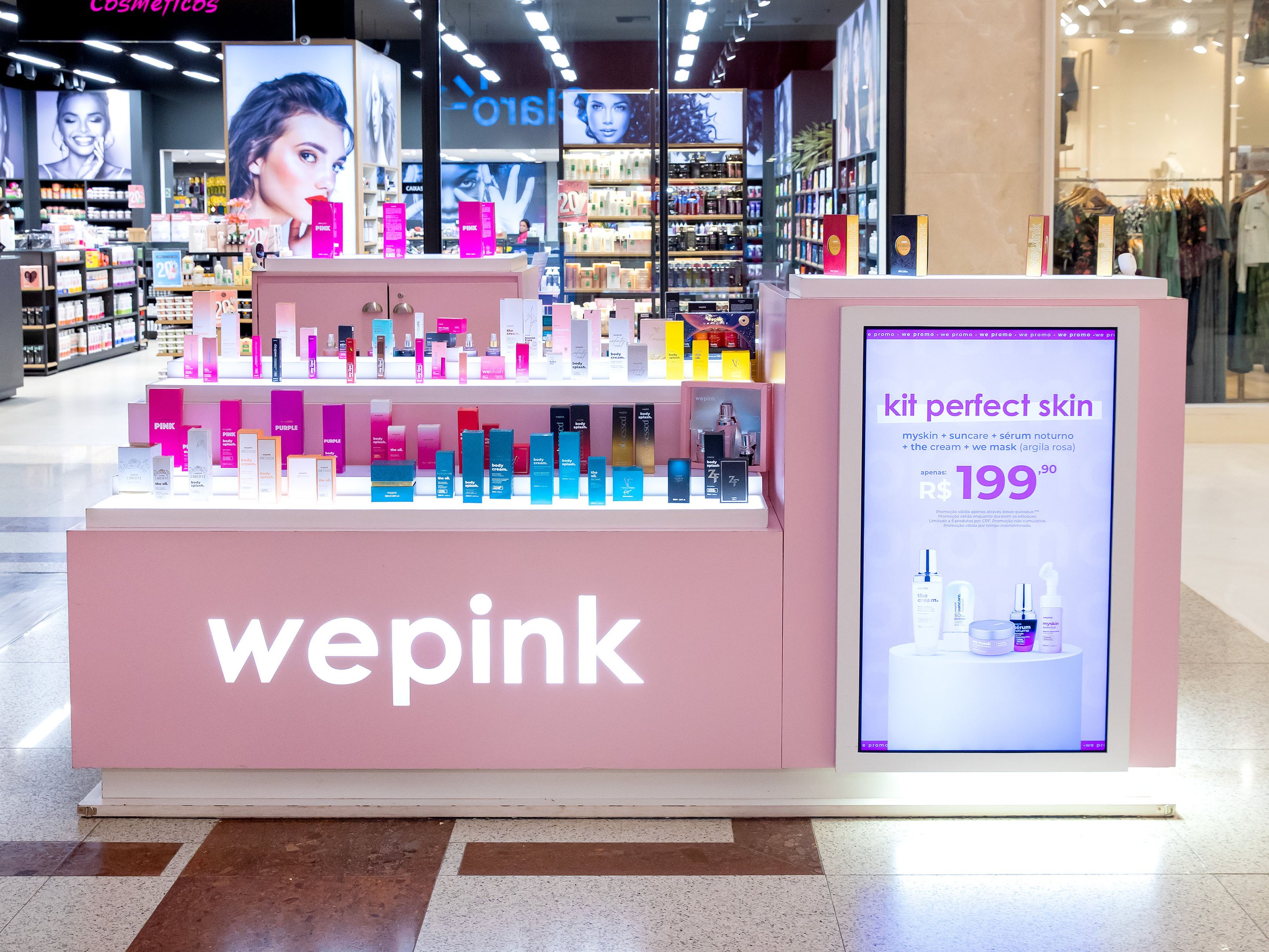 Lojas | ParkShopping - WE PINK (QUIOSQUE)